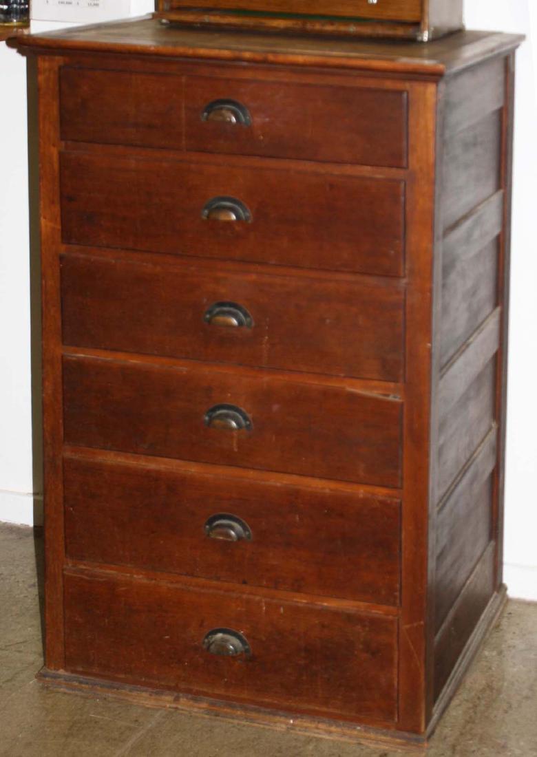 Six Drawer File Cabinet
