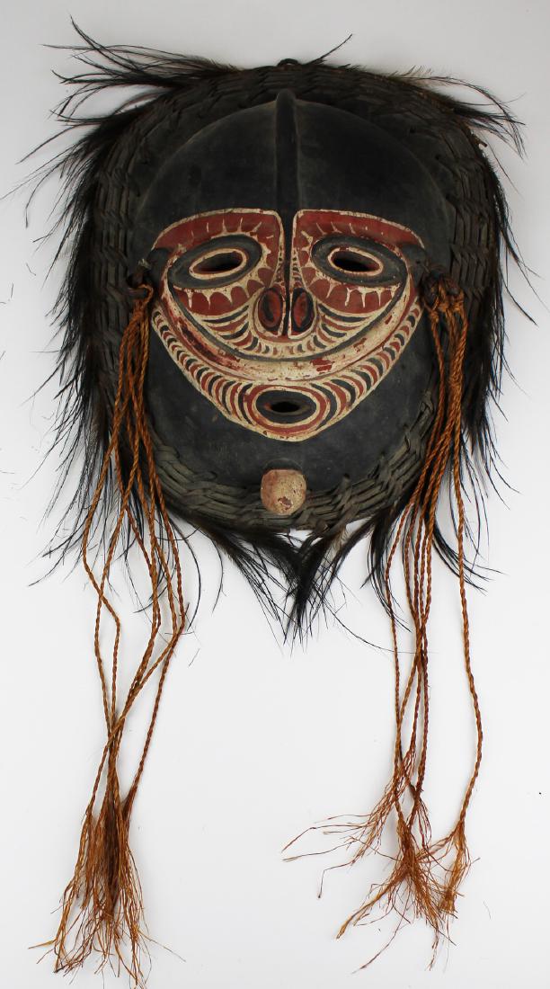 mid 20th c Papua New Guinea ceremonial mask