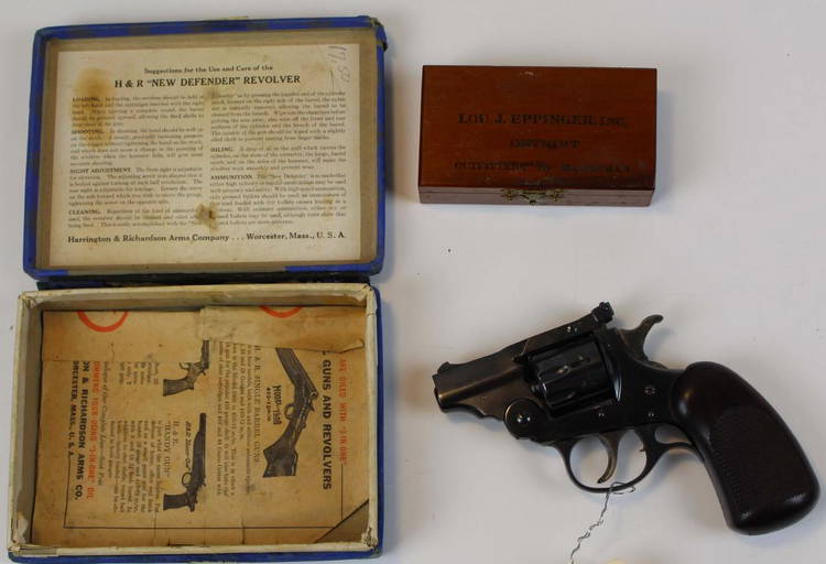 H&r New Defender Revolver In .22lr