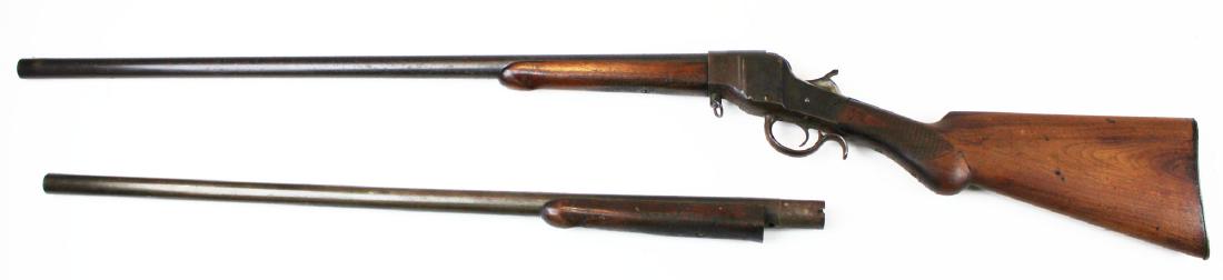 Hopkins And Allen 12 Gauge Drop Block Shotgun