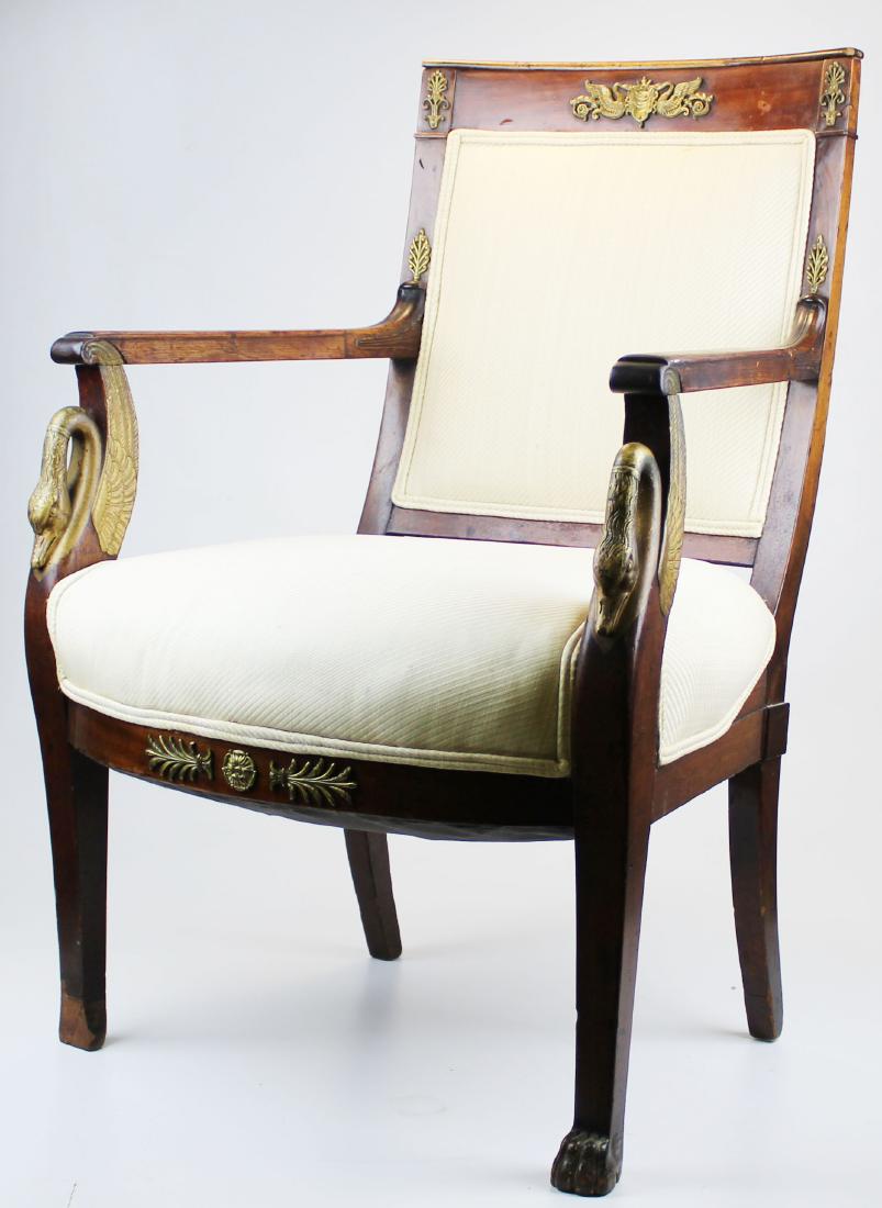 ca 1805 French Directoire/ Empire armchair