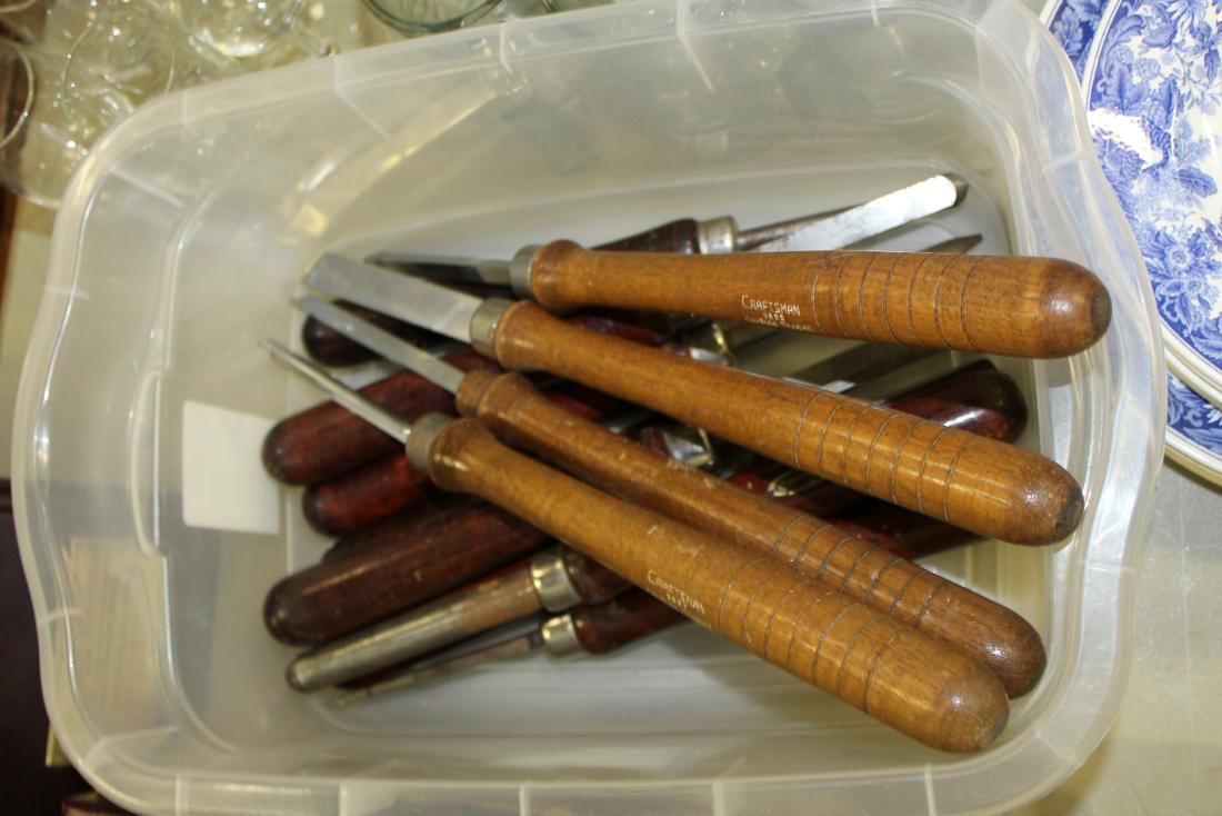 Vintage Craftsman Lathe Tools