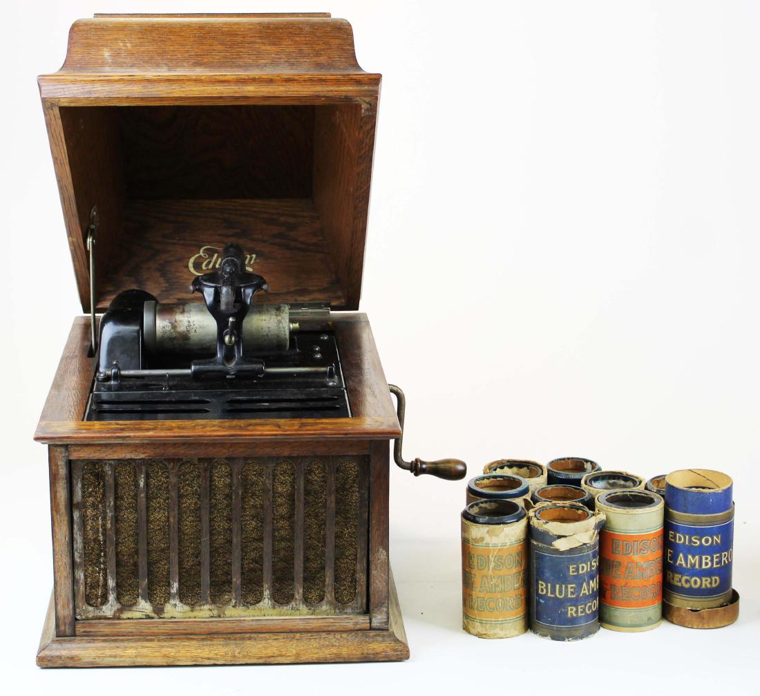 Edison Amberola Model 30 cylinder phonograph