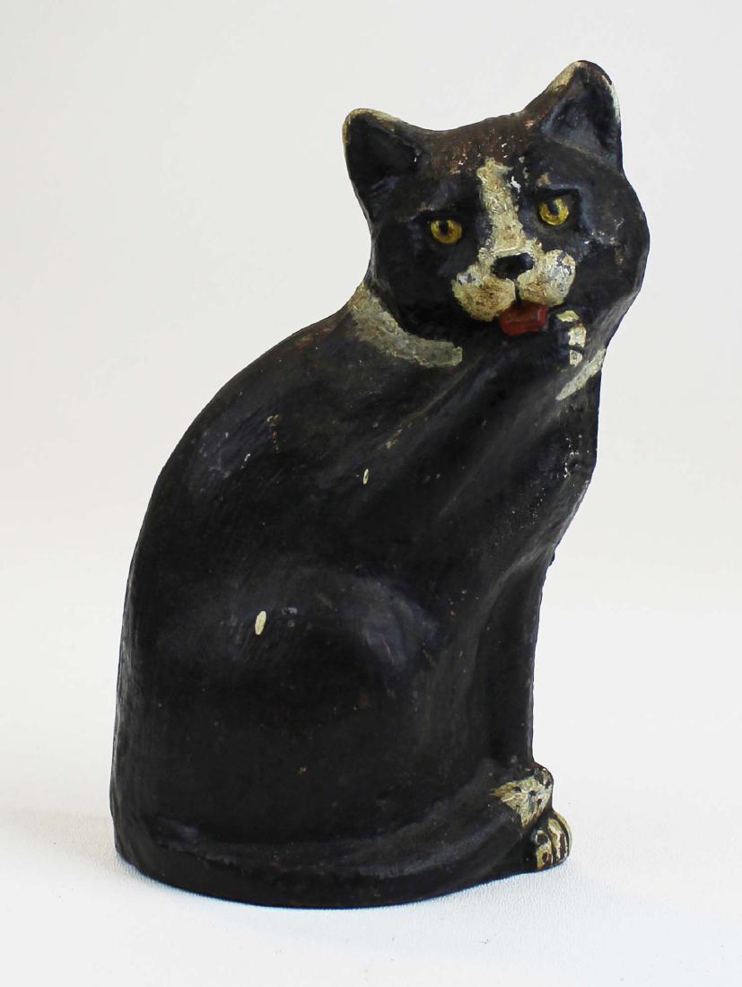 1926 Waverly Studio cast iron cat doorstop