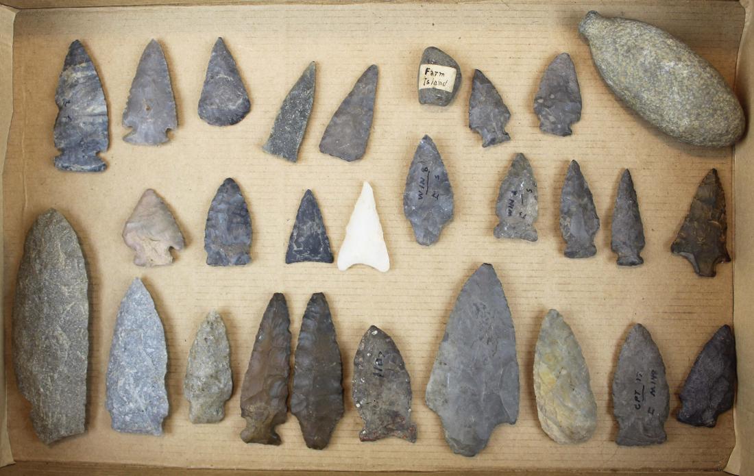 Prehistoric NE Native American lithic artifacts - Nov 30, 2018 | Duane ...