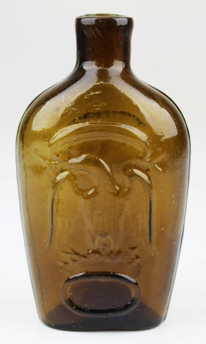 American Eagle historical flask