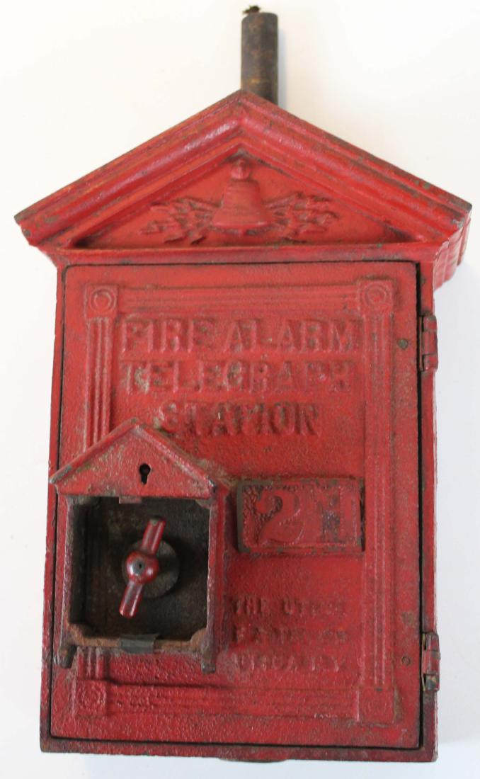 Utica Fa Tel Co Fire Alarm Telegraph Station