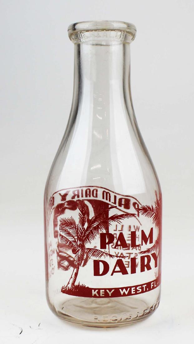 Palm Dairy Key West, Florida Milk Bottle