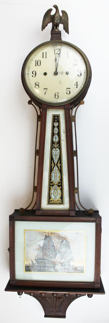 mid 20th c New Haven Clock Co banjo clock - Jul 20, 2019 | Duane ...
