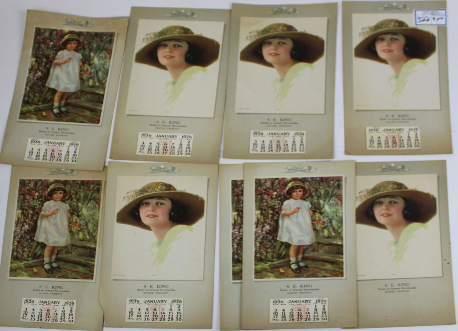 1926 Glover Vt Magic Yeast store calendars - Oct 18, 2019 | Merrill's ...