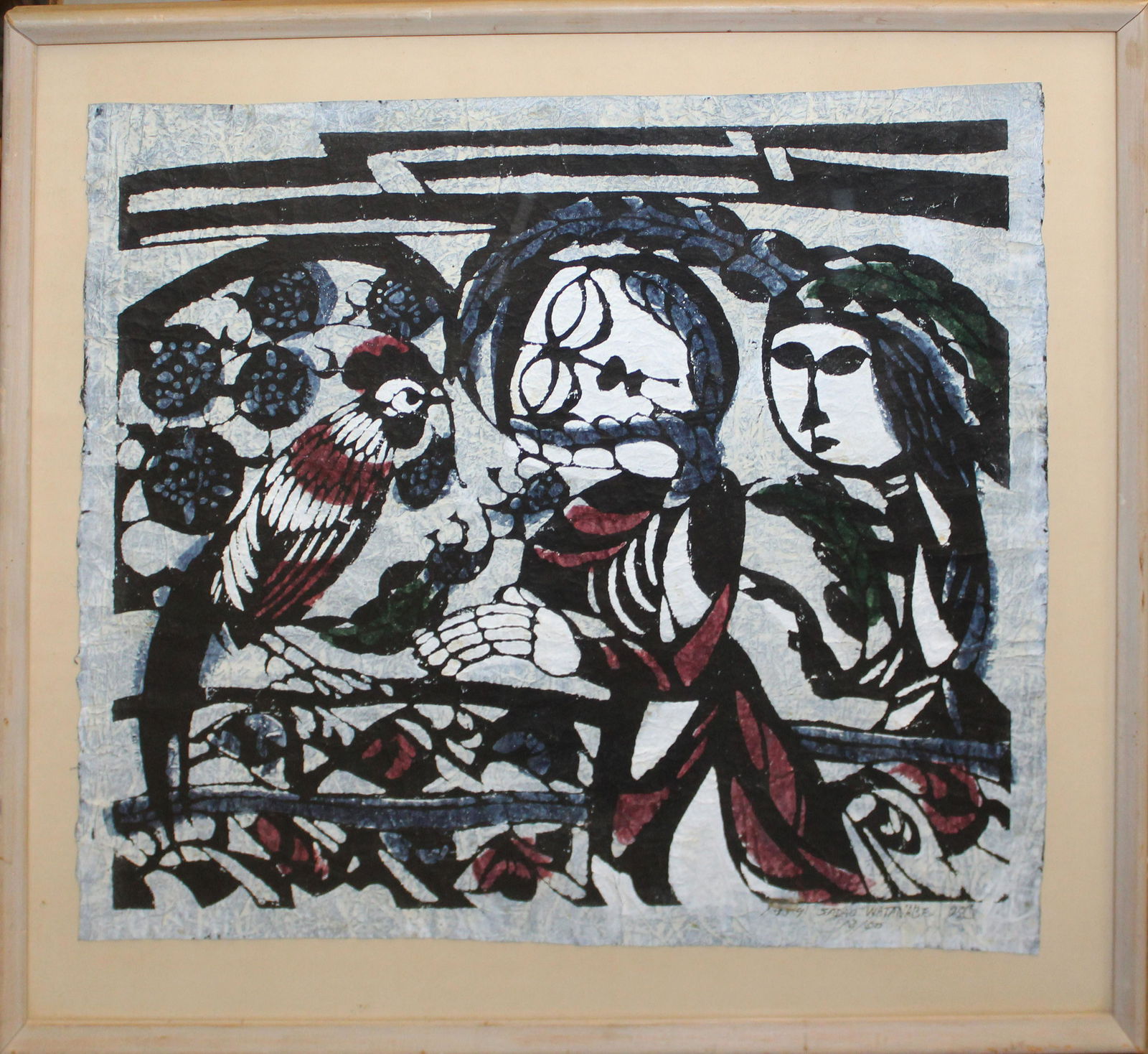 Sadao Wantanabe (jp 1913 1996) St Peter