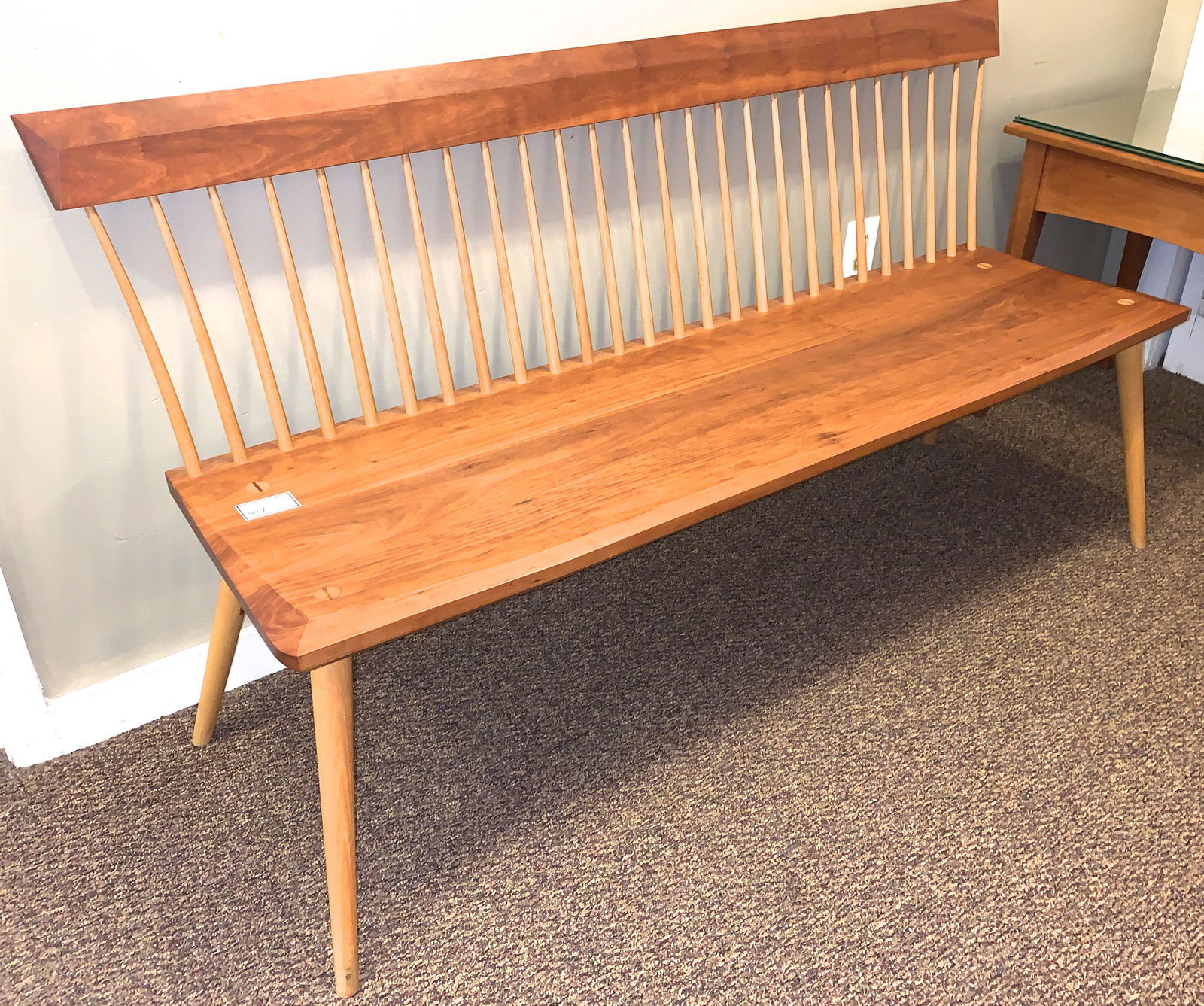 Thos Moser bench - Oct 19, 2019 | Merrill's Auctioneers and Appraisers ...