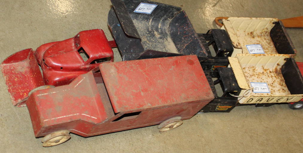 Lumar, Marx, Unmarked Pressed Steel Trucks