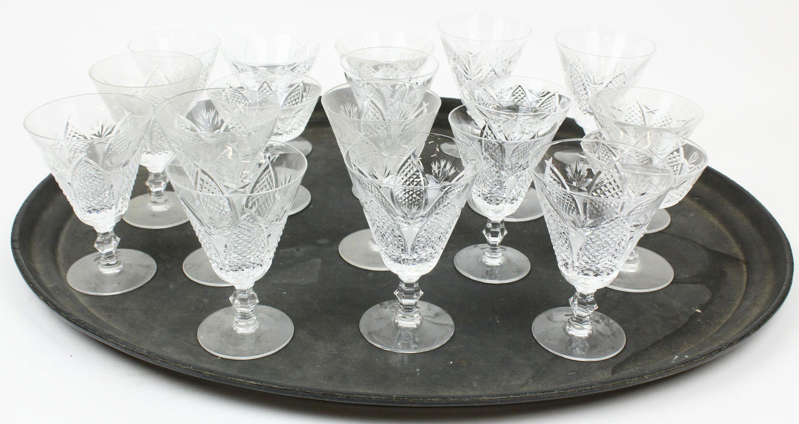 41 pcs. Waterford Dunmore Cut Crystal Stemware - Feb 21, 2020 | Merrill ...