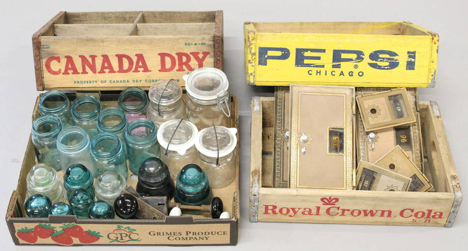 Post Office Box Doors, Soda Crates, Canning Jars - Feb 22, 2020 ...