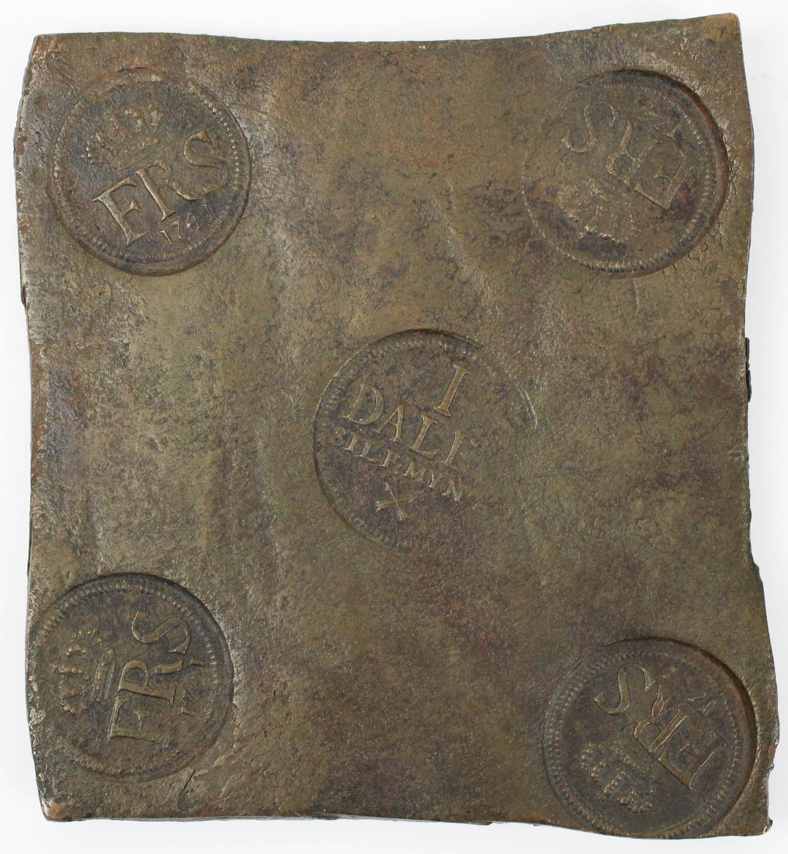 1741 Swedish Copper Plate Money - May 30, 2020 | Merrill's Auctioneers ...