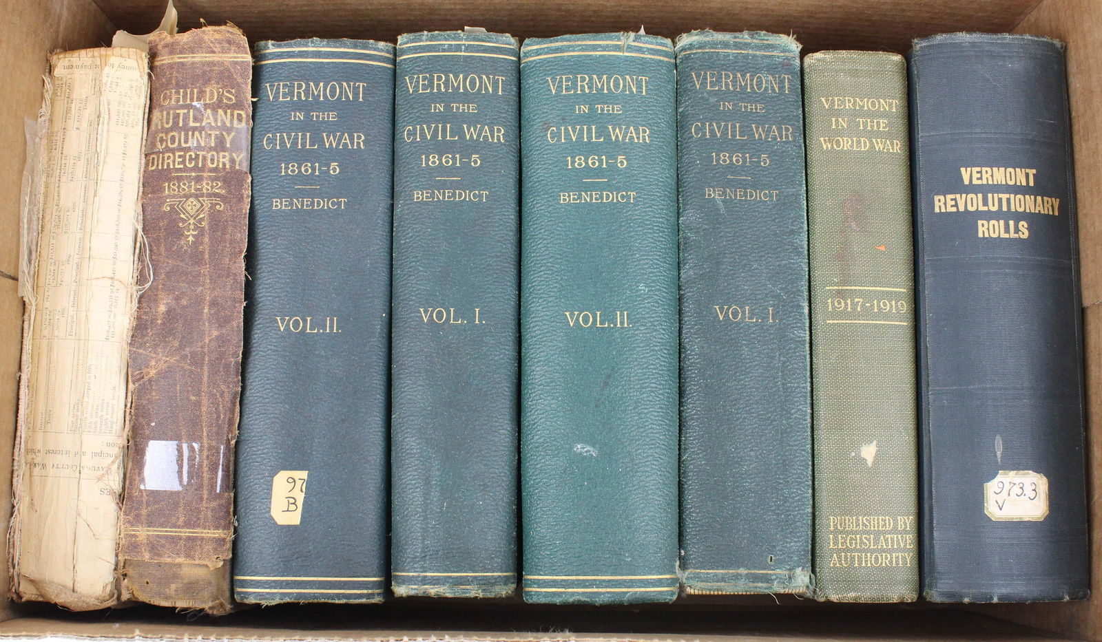 Vermont Civil War, other Vermont War Rosters - Jul 03, 2020 | Merrill's ...