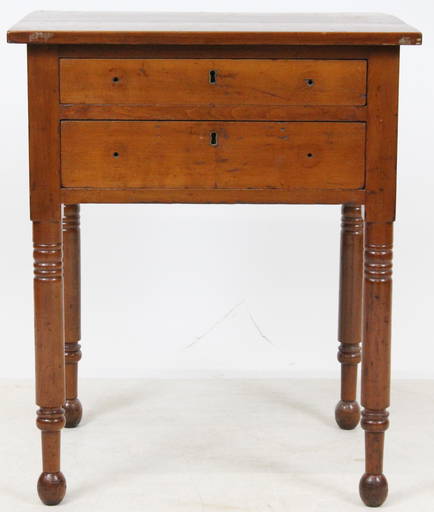 Sheraton Two Drawer work table - Oct 02, 2020 | Merrill's Auctioneers ...