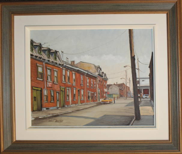 Robert Boucher (ca 1942 ) Rue Montcalm