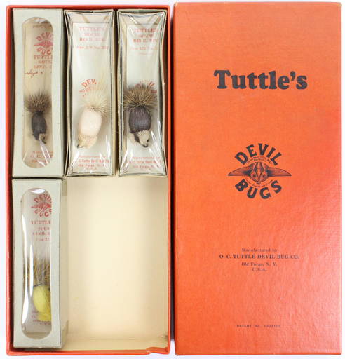 O.C. Tuttle Mouse Devil Bug Flies w/ box - May 14, 2021 | Merrill's ...