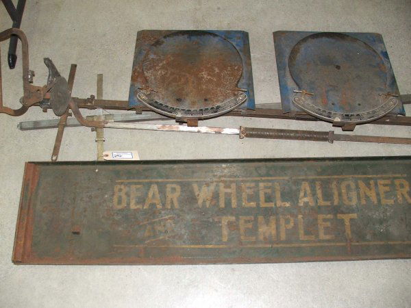 292: vintage Bear automotive wheel alignment system