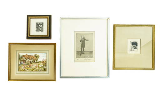 Peter Barger, Etching