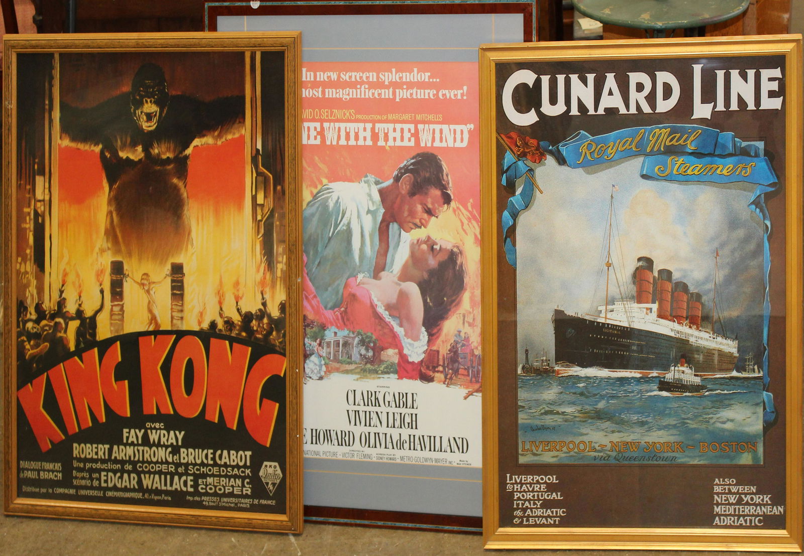 Three Reproduction Posters