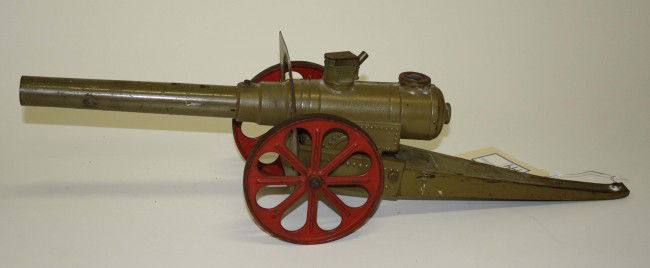 144: No 15 FC Big Bang Cannon with iron wheels carbide
