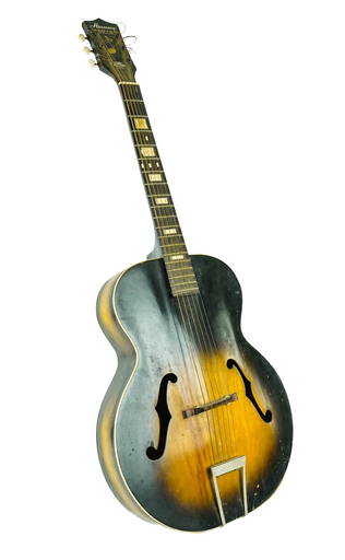 Harmony Master Arch Top Guitar - May 13, 2022 | Merrill's Auctioneers ...