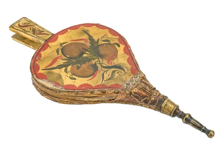 Early 19th c Paint Decorated Bellows - Aug 26, 2022 | Merrill's ...