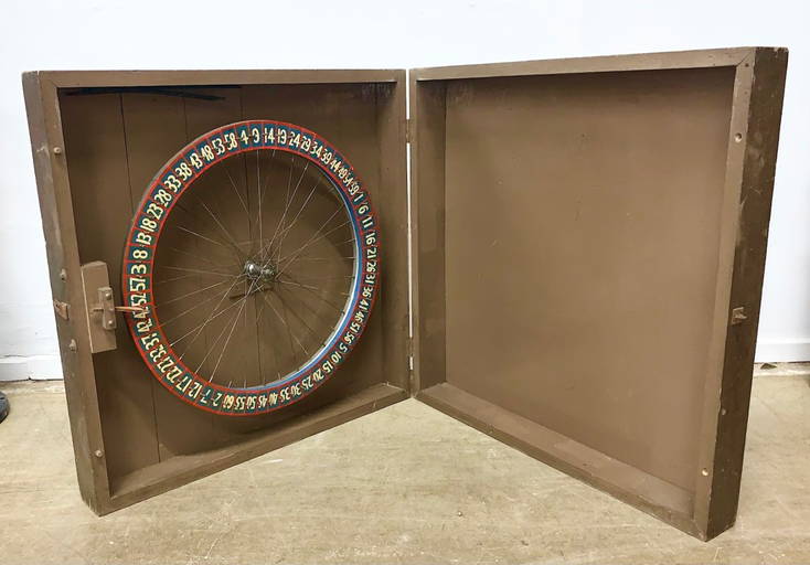 Early 20th c Roulette Wheel (#0130) on Aug 26, 2022 | Merrill's ...