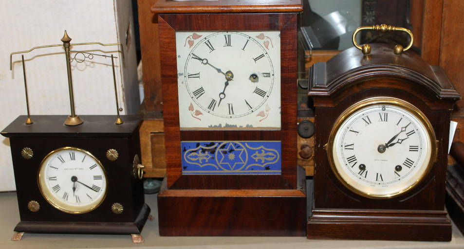 Sessions Tambour Clock, Cottage, Bracket Clocks, Horolovar (#0395) on ...