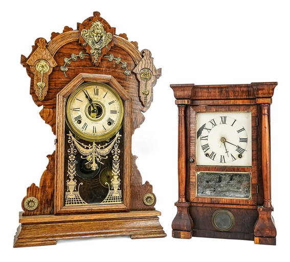 Two Seth Thomas Mantle Clocks (#0500) on Aug 26, 2022 | Merrill's ...