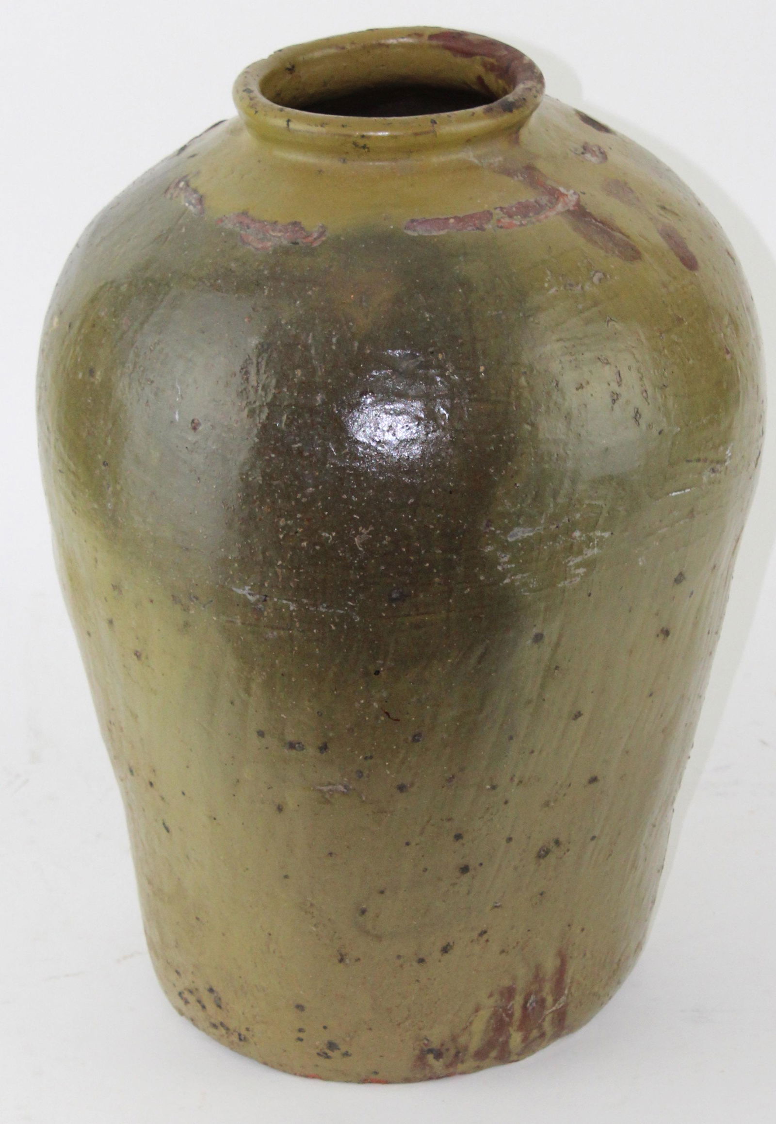 Large Colima Redware Jar Fascinating Form!