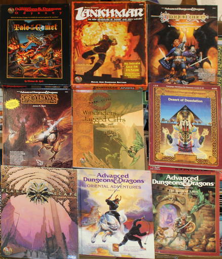 Advanced Dungeons and Dragons 2nd Ed Adventures and Settings - Dec 16 ...