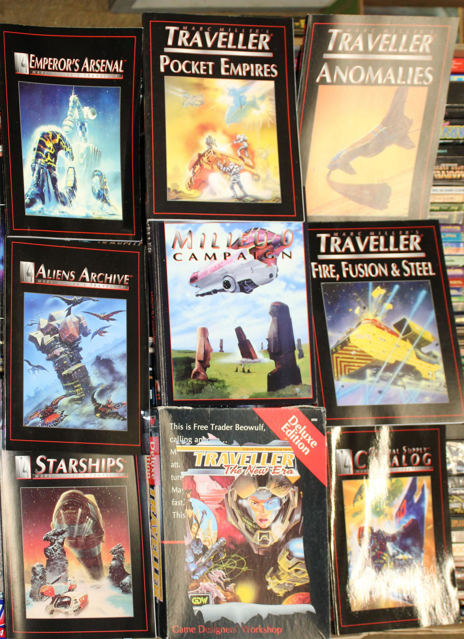 Gdw Traveller Rpg Box Sets And Games.