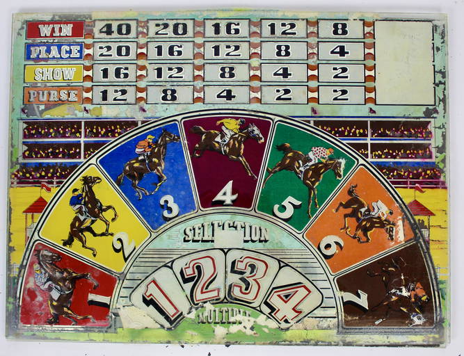 Pair Vintage Pinball Machine Panels (#0433) on Dec 16, 2022 | Merrill's ...