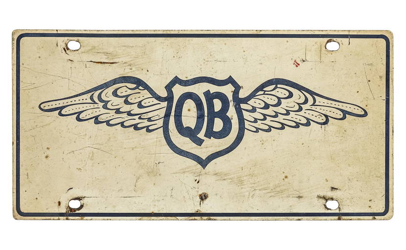 Pre WWII Quiet Birdmen License Plate (#0101) on Jan 20, 2023 | Merrill ...