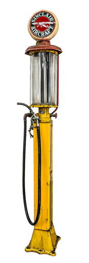 Circa 1925 Sinclair Branded Bowser C 111 10 Gal Visible Pump