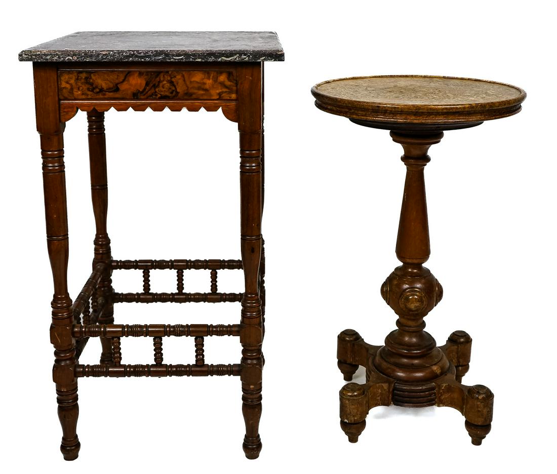 Two Victorian Stands - Mar 31, 2023 | Merrill's Auctioneers and ...