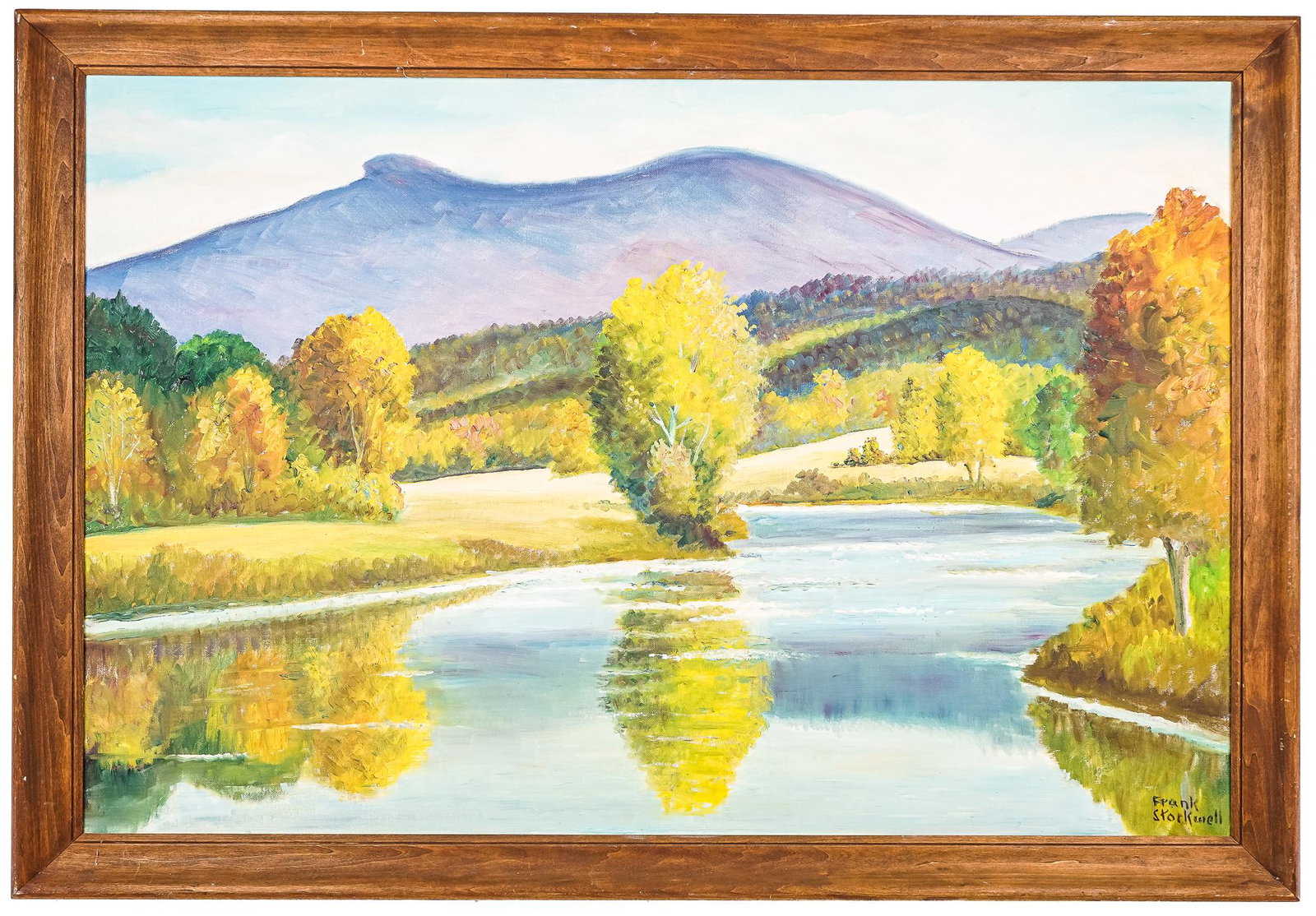 Frank Stockwell (vt 1890 1970) Summer Landscape