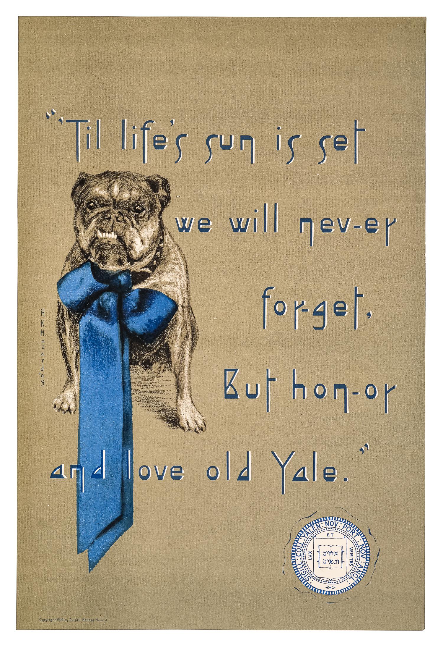 1909 Yale University Posters