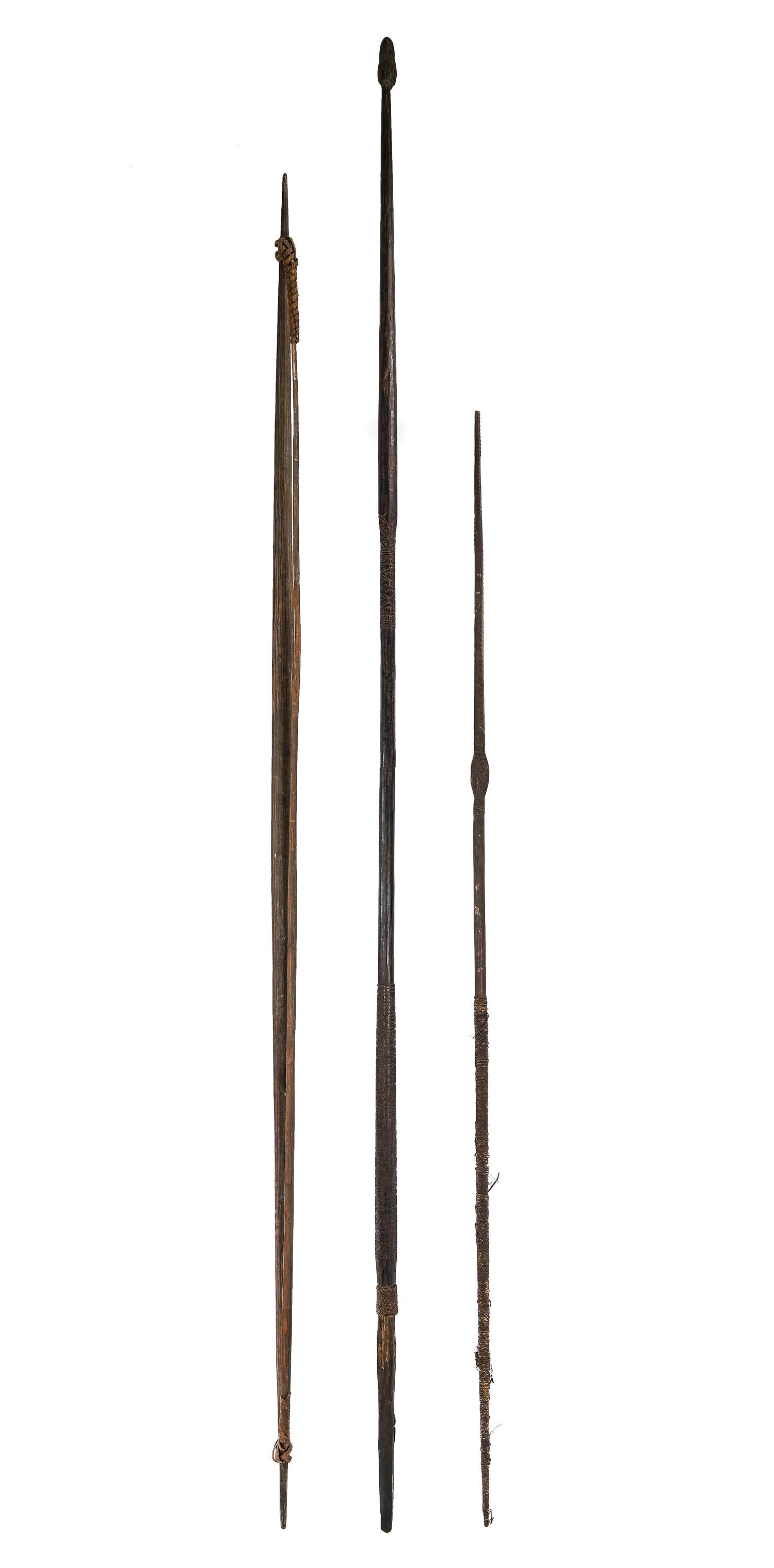 Three Old Papua New Guinea Weapons