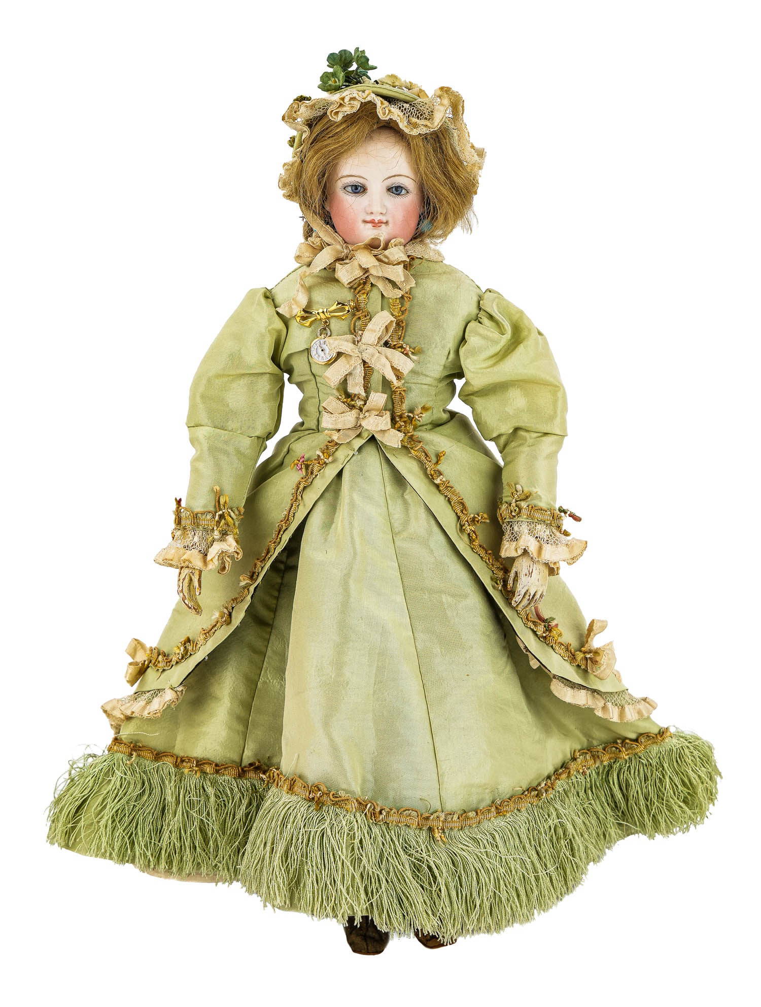 Rare 19th C Bru Smiling Poupee Fashion Doll Auction