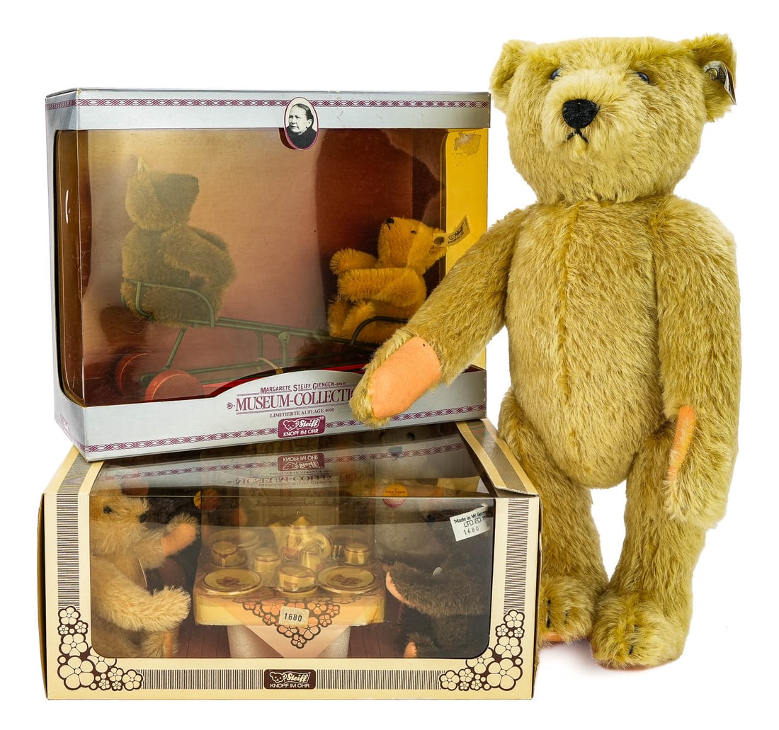 Steiff Bears In Original Boxes Auction