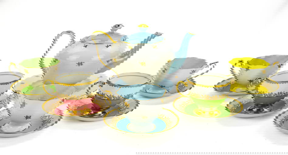 Collection Of English Bone China Teaware