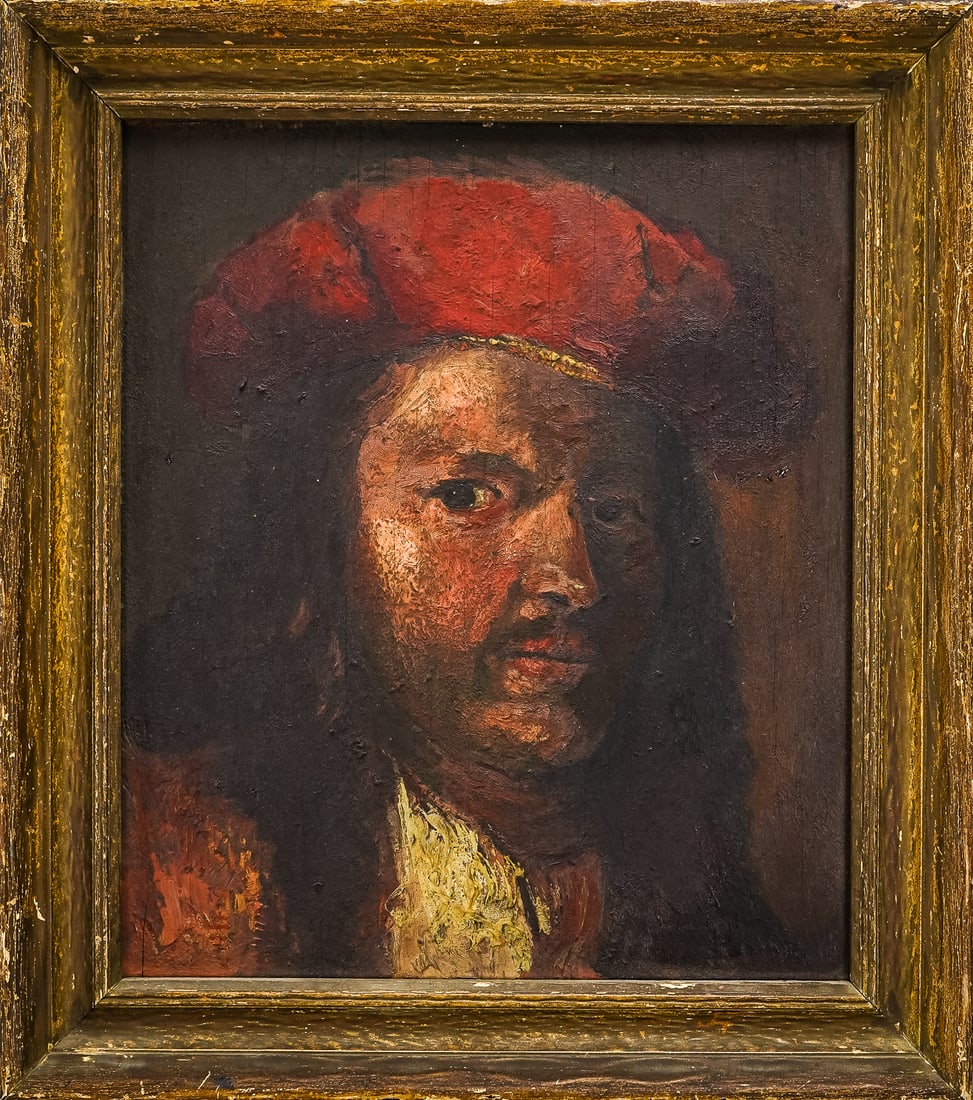 Portrait Of A Gentleman After Peter Paul Reubens