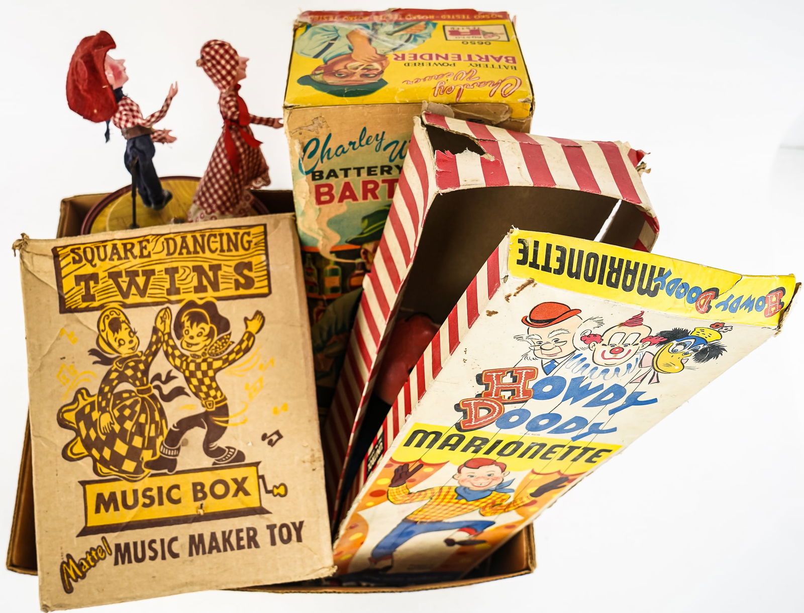 Howdy Doody Marionette, Square Dancing Twins