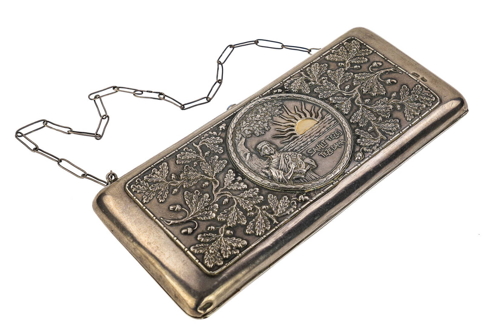 Latvian 875 Silver Pocket Book Auction