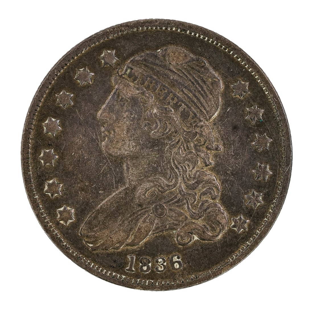 1836 Us Capped Bust Silver Quarter Auction